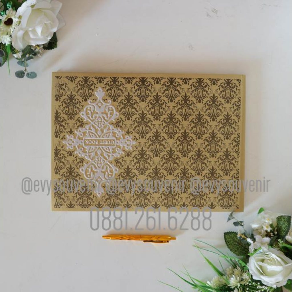 Buku Tamu Motif Batik – Evy Souvenir