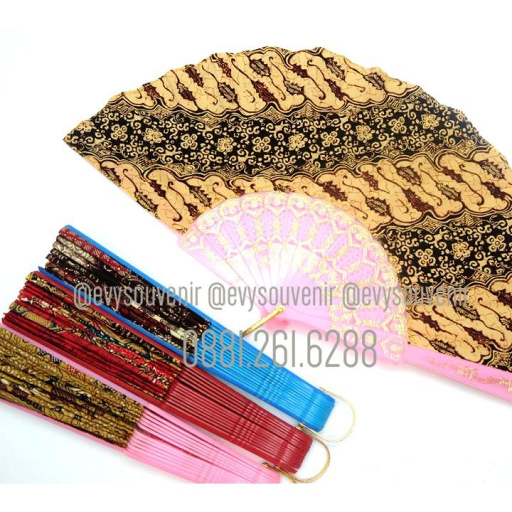 Souvenir Kipas Batik Gawa – Evy Souvenir